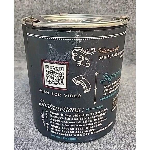 Art | New Debis Design Diary Diy Paint In Cowgirl Coral 32 Fl Oz Chalk ...